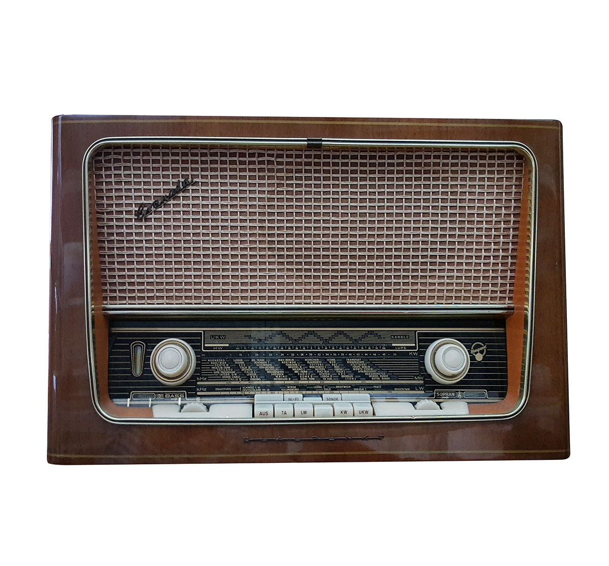 Large Vintage Radio – Marble & Co.